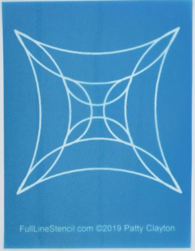 Pointy Square Stencil – Debby Brown Quilts